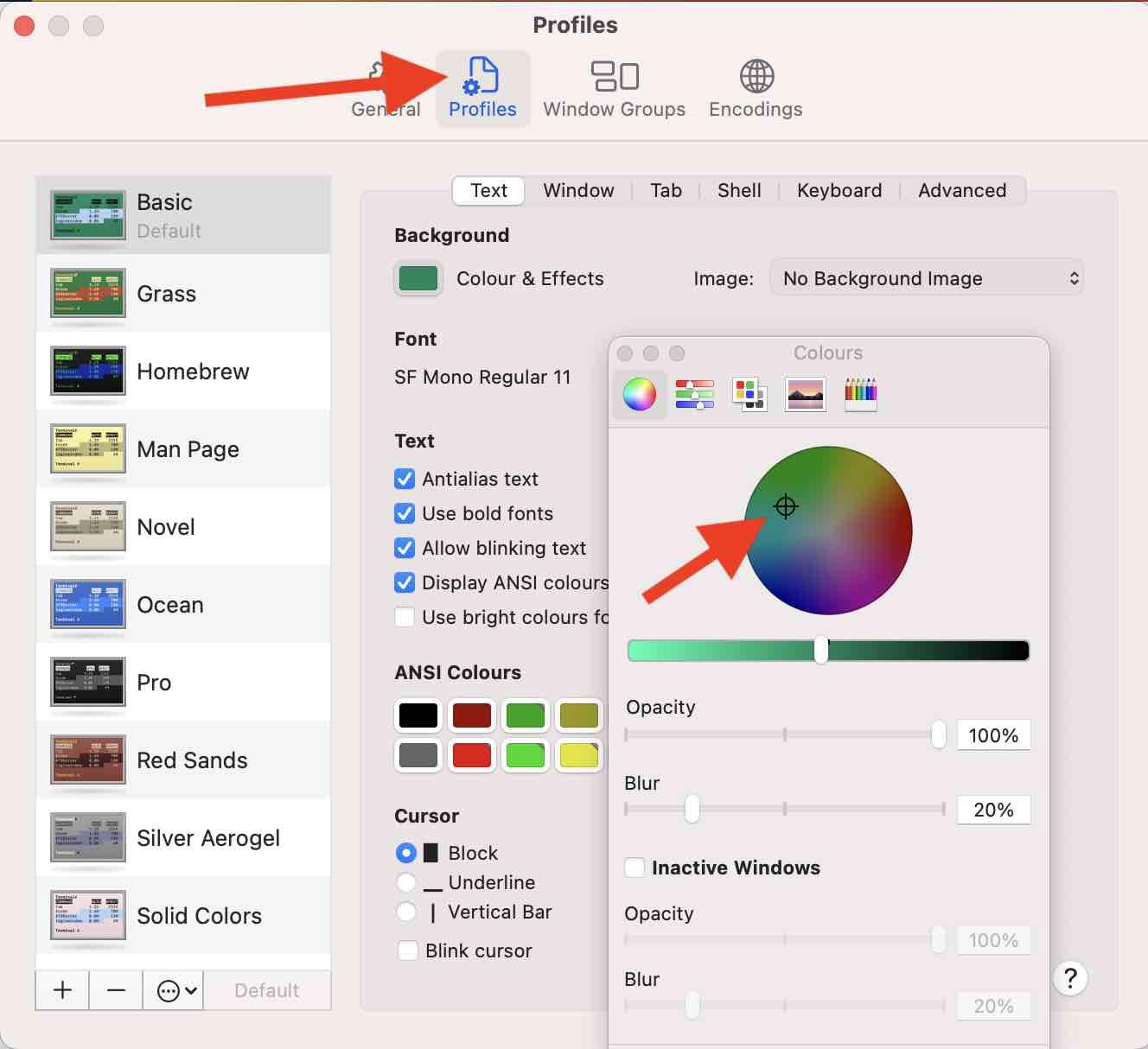 Mac How To Change Terminal Background Color Code2care